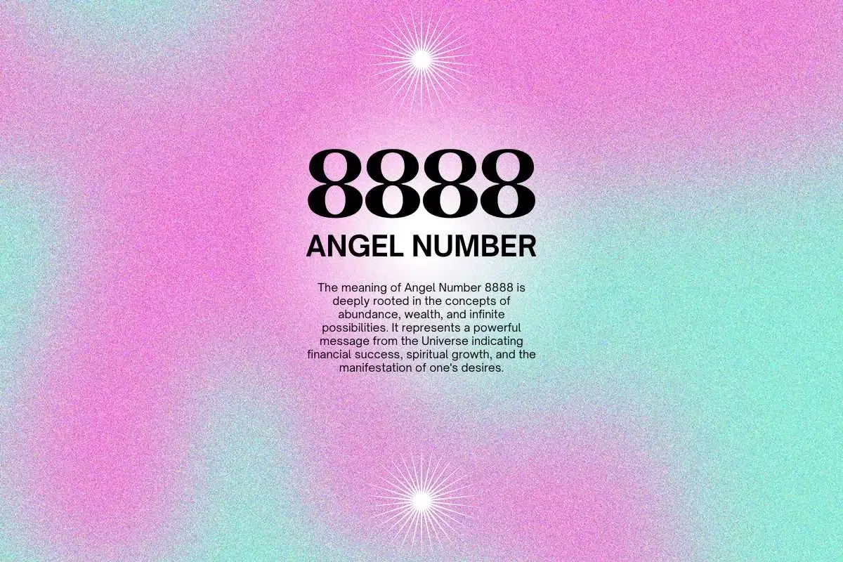 Why You Keep Seeing 8888? Most Powerful Angel Number 8888 Meaning ...