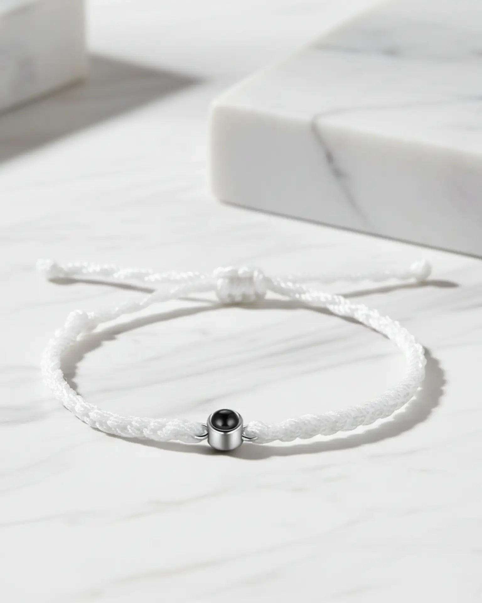 projection bracelet silver