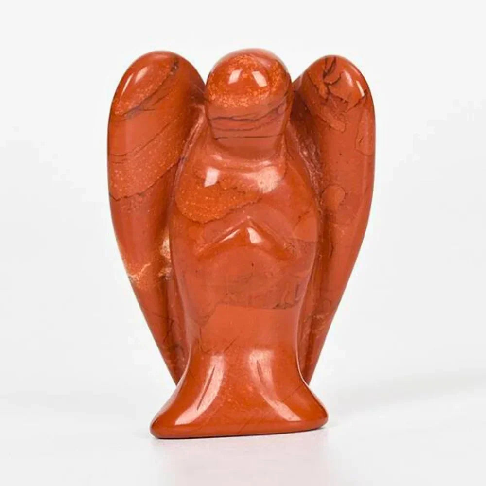 925 Sterling Silver Jewellery - Red Jasper Angel | IfShe – IfShe UK